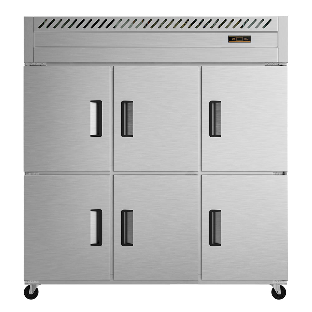 Stainless steel tray freezer | 6 door freezer | Commercial ...