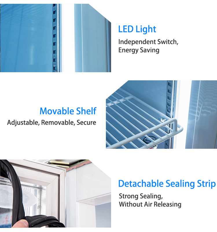 Display 4 glass door | Bottom compressor chiller（0~10℃） – BAKDASH